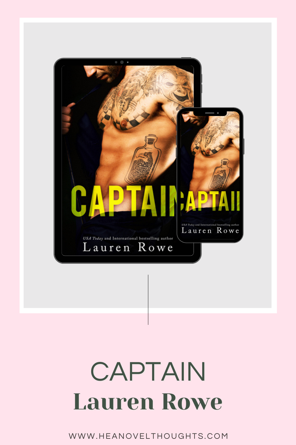 Review of Captain by Lauren Rowe - HEA Novel Thoughts