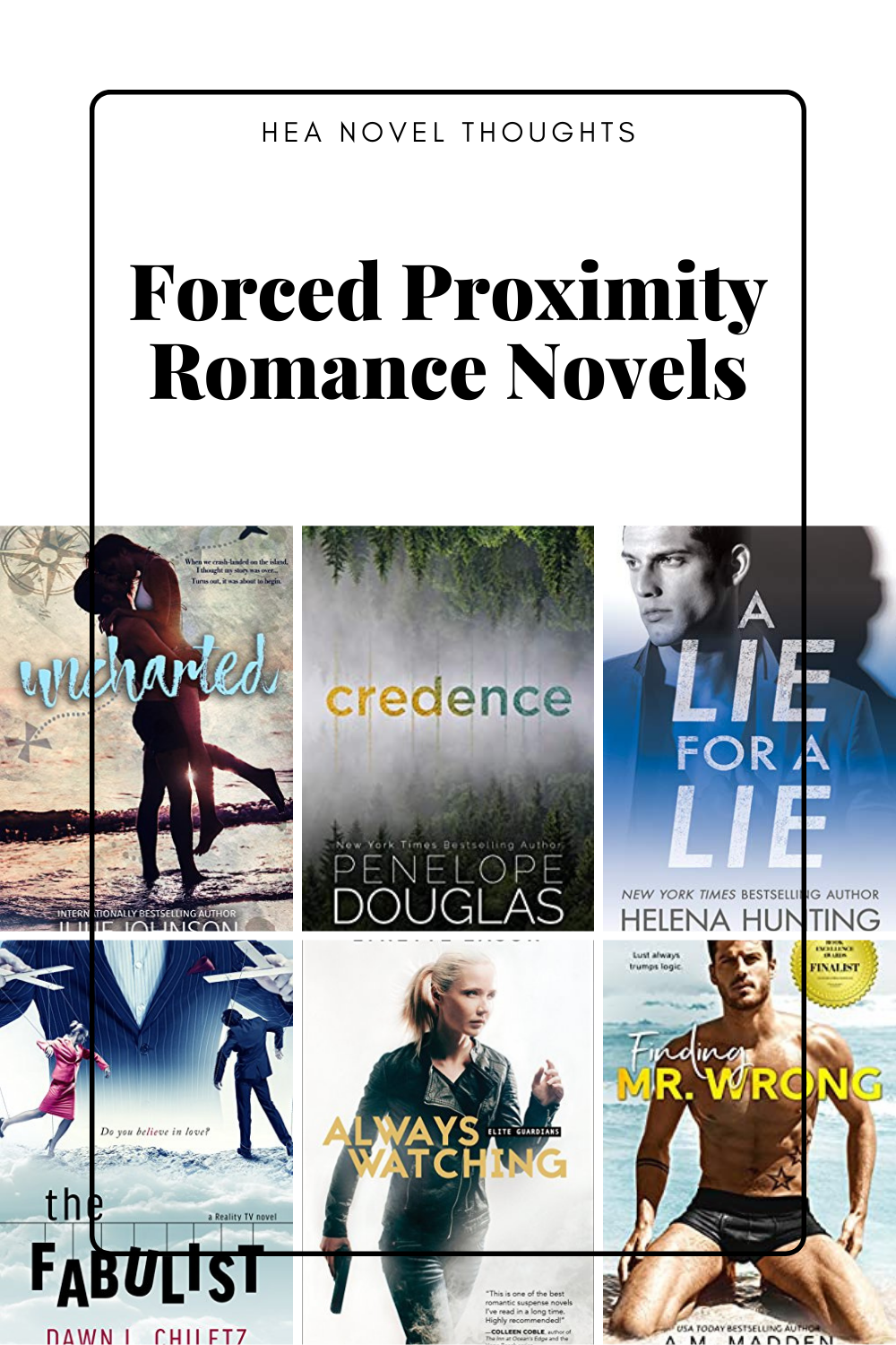 Ten Forced Proximity Romance Novels - HEA Novel Thoughts