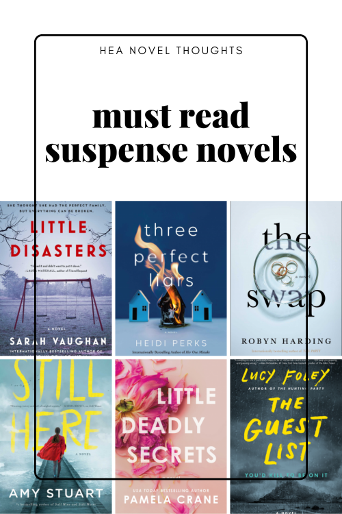 15 New Suspense Books Releasing Summer 2020 - HEA Novel Thoughts