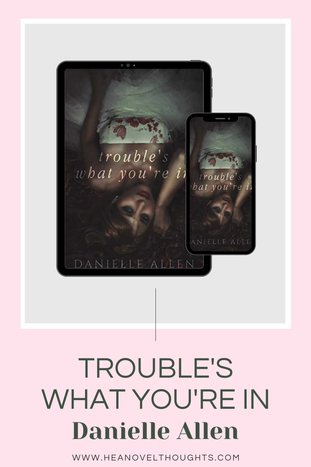 Review of Trouble's What You're In by Danielle Allen - HEA Novel Thoughts