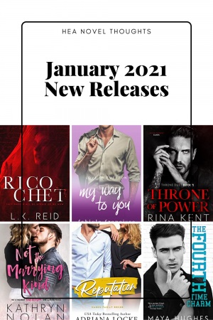 January 2021 New Releases - HEA Novel Thoughts