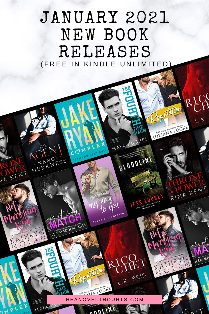 January 2021 New Releases - HEA Novel Thoughts