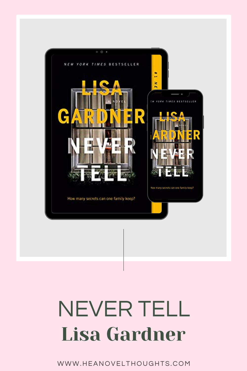 Review of Never Tell by Lisa Gardner - HEA Novel Thoughts